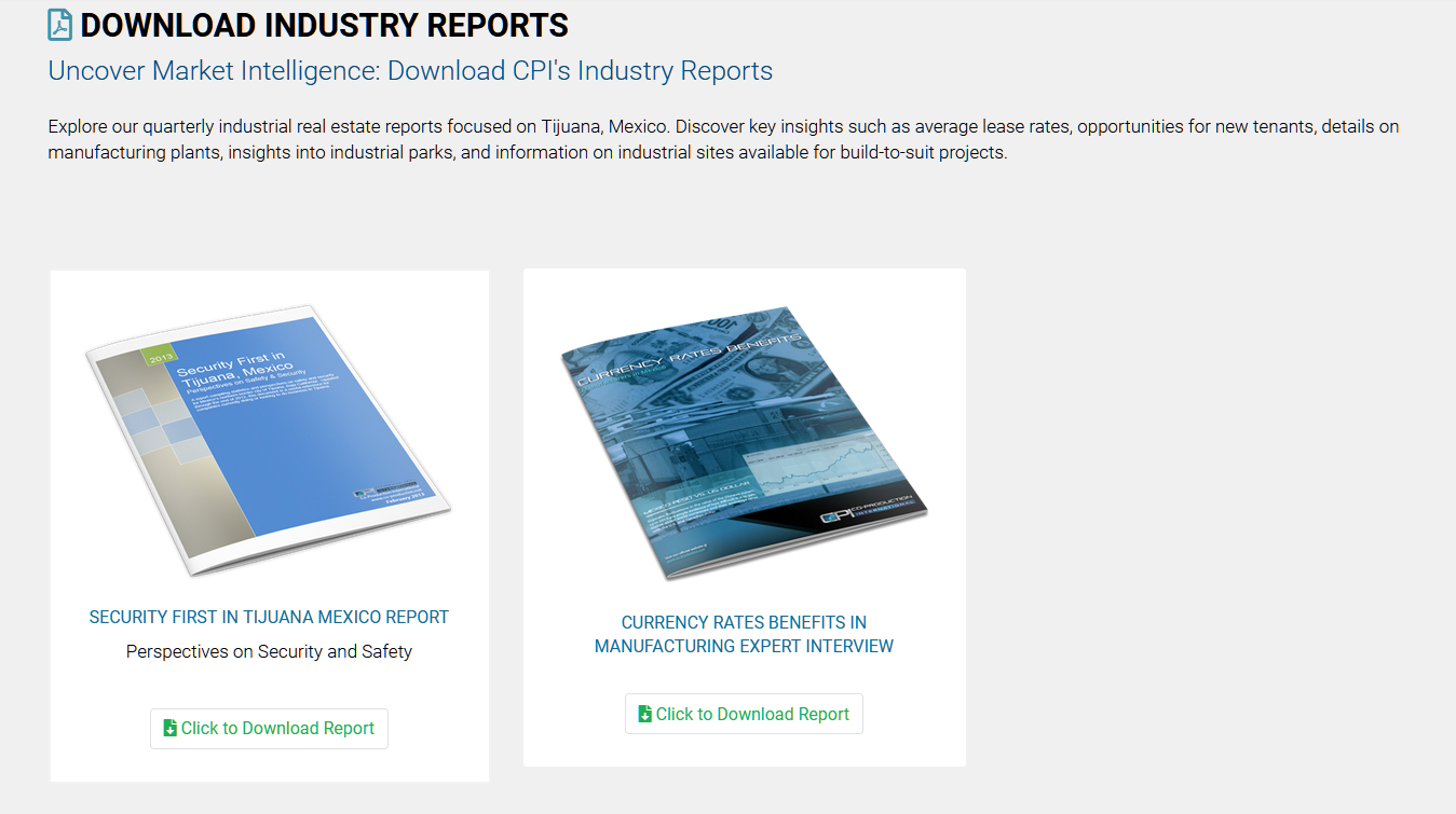 Manufacturing Industry Reports: In-depth Analysis for Success in Mexico ...