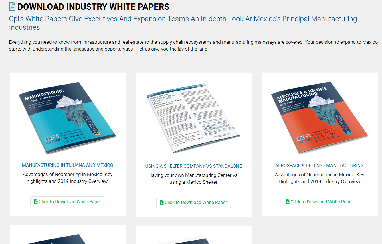Industry White Papers: In-depth Analysis for Manufacturing Success in ...