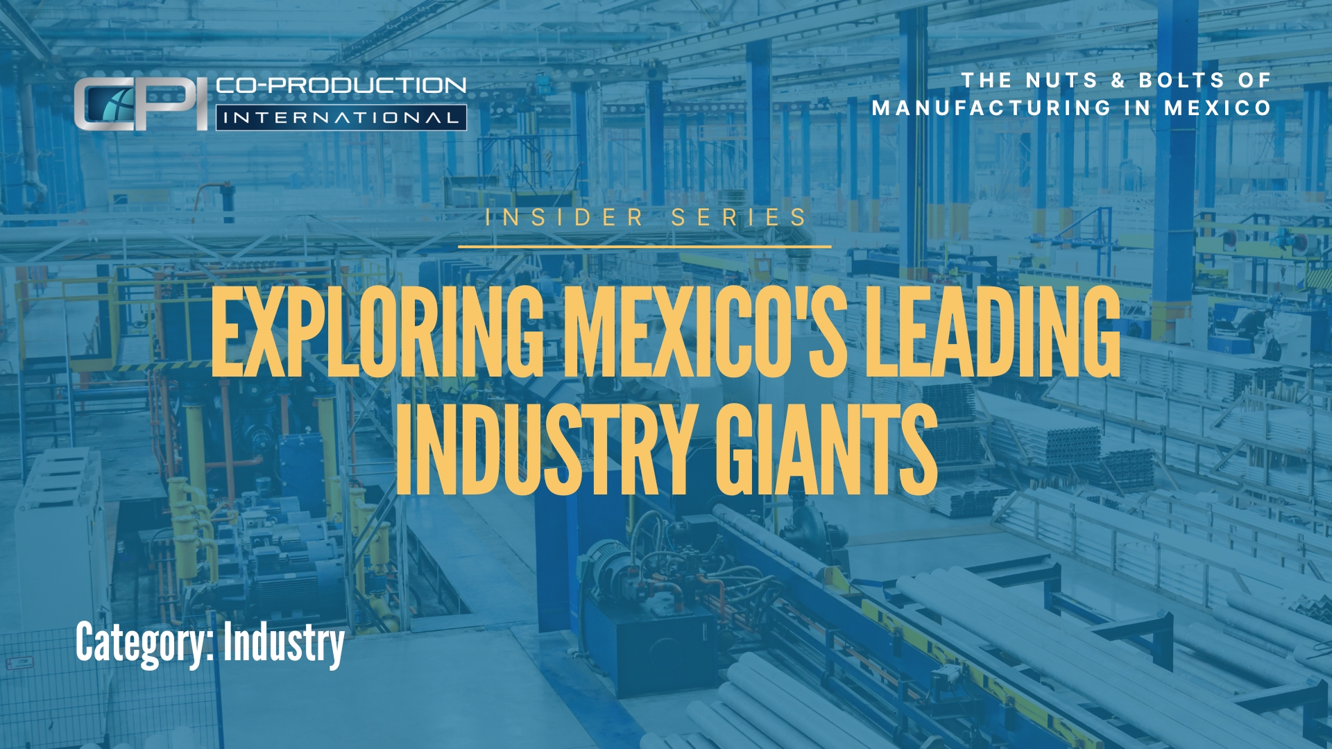 Exploring Mexico's Leading Industry Giants - Co-Production ...